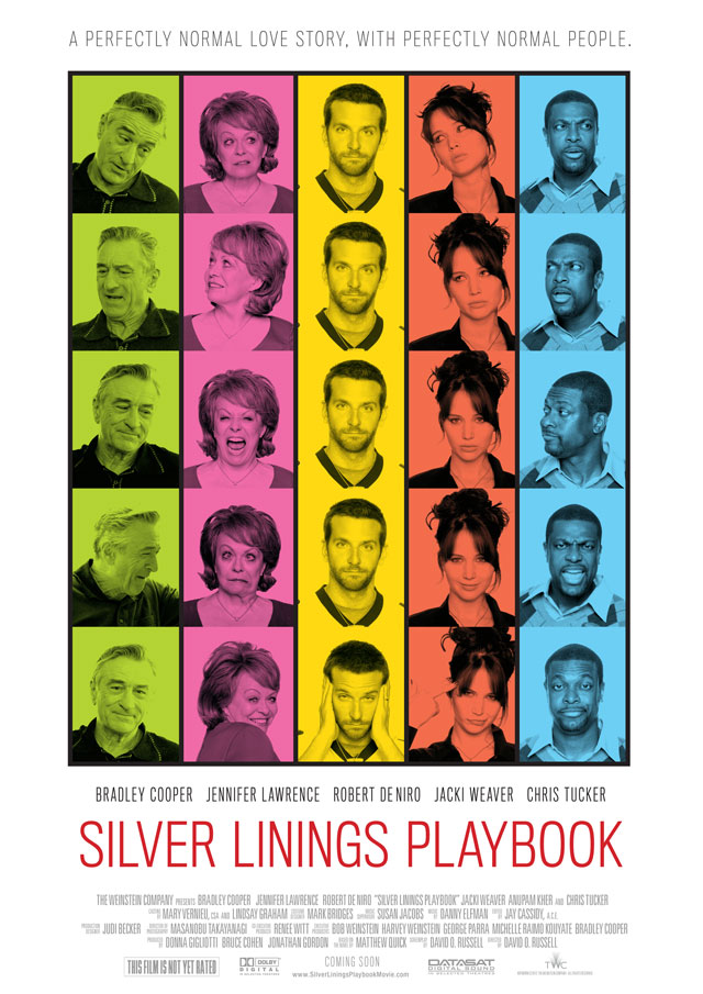 Jennifer Lawrence Silver Linings Playbook Poster